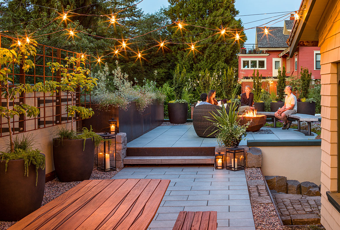 Elevated Urban Rooftop