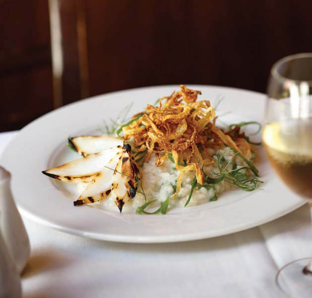 Risotto of Tumalo Tomme & Walla Walla Sweets